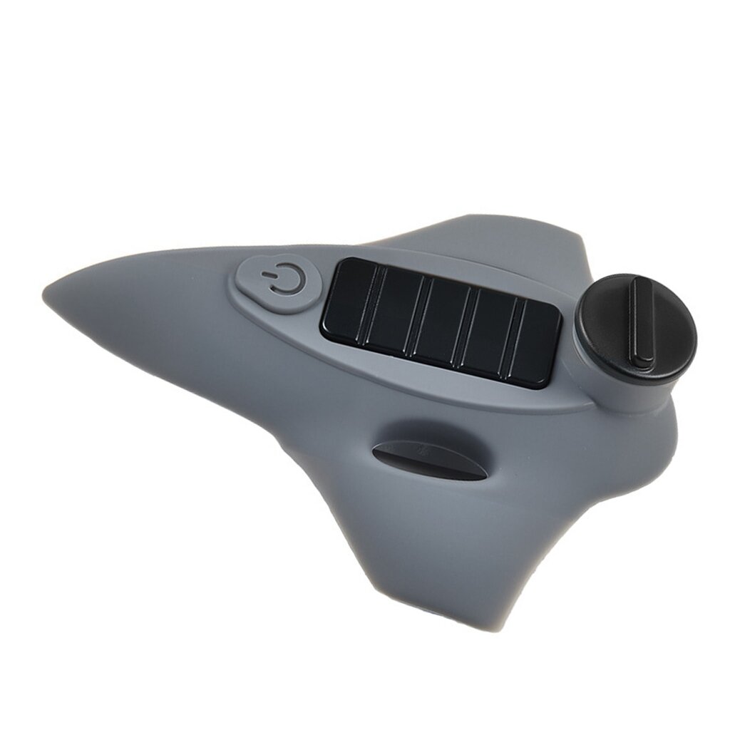 Шлем для езды на мотоцикле светло-серый