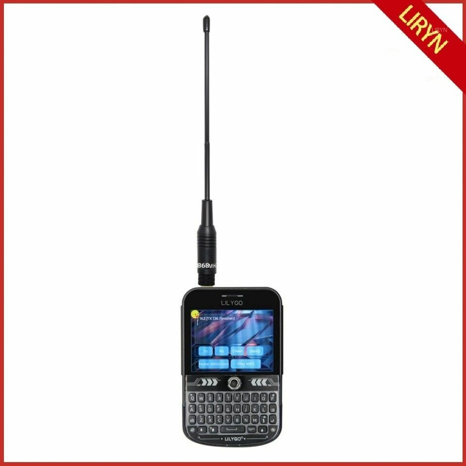 Эксклюзивный модуль ESP32S3 TDeck Плюс с GPS Lorawan и LCDдисплеем 2.4G WiFi Bt 5 LE LORA Tranceiver 868 МГц