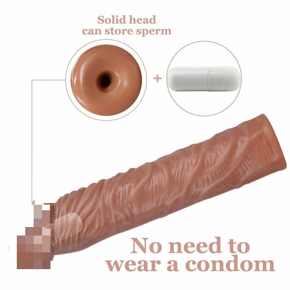 Товары для взрослых для мужчин, имитация волчьих зубов, длинные и короткие, удлиненные и утолщенные, задержанные, можно