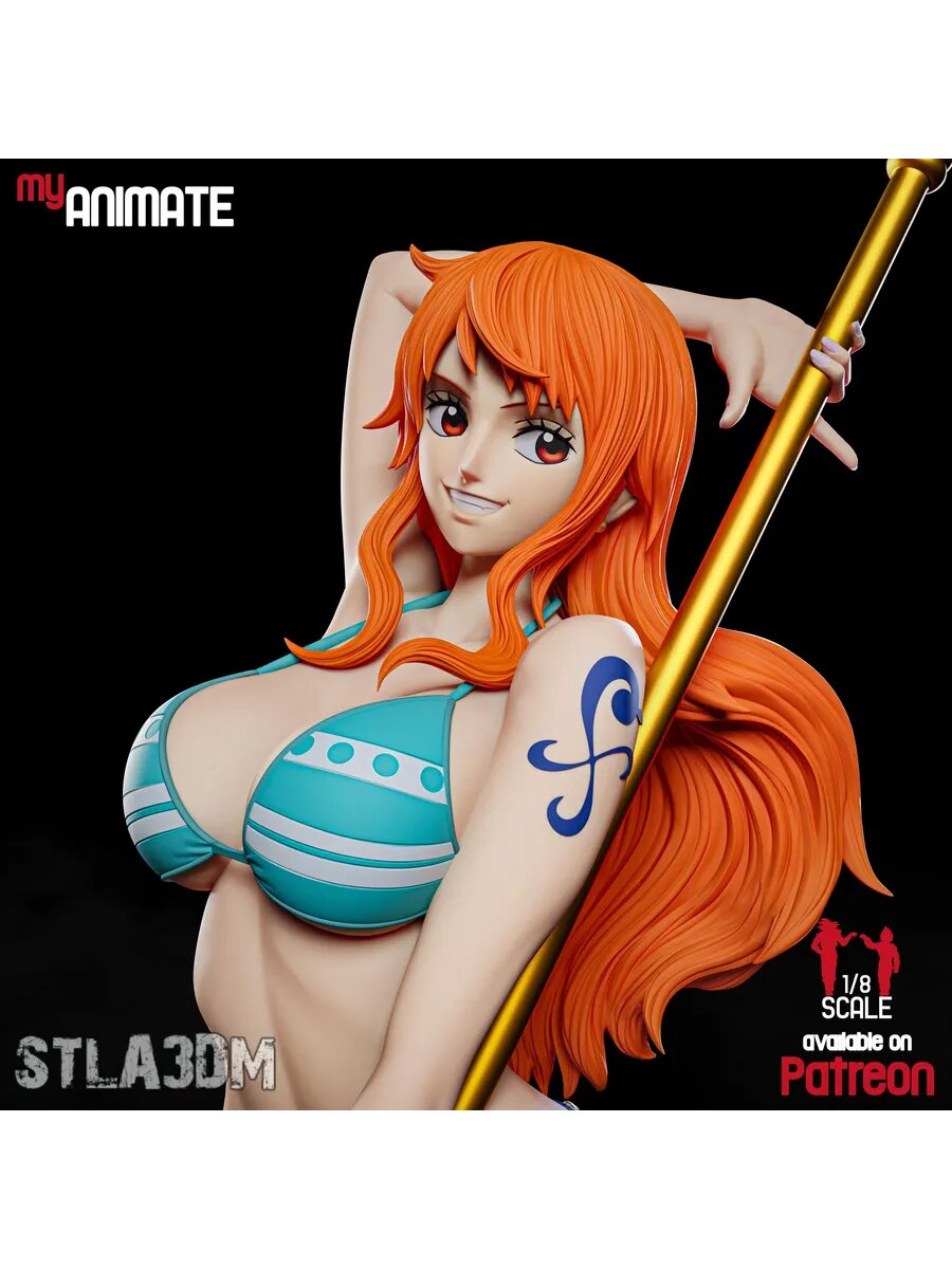 Коллекционная фигурка Nami под покраску 20 см