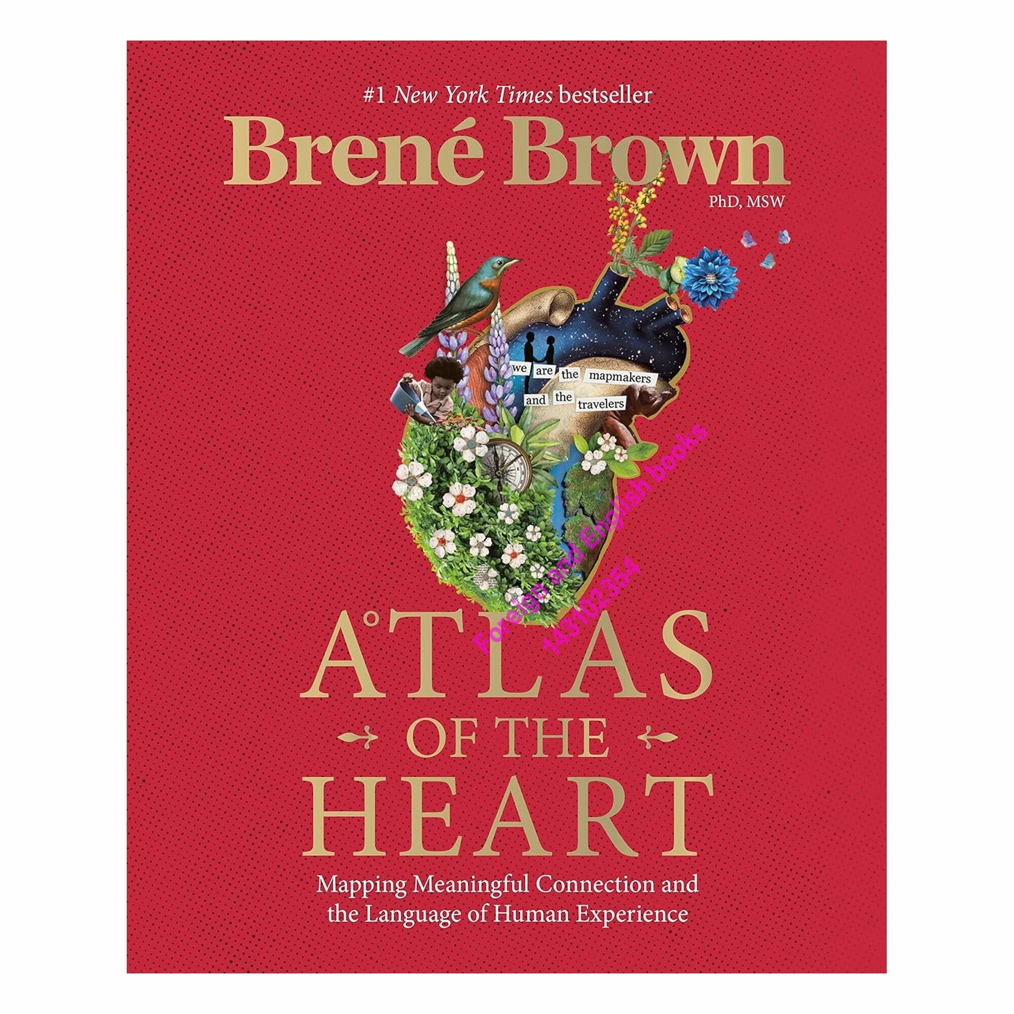 Atlas of the Heart Mapping Meaningful Connection and English paper books Reprinted books