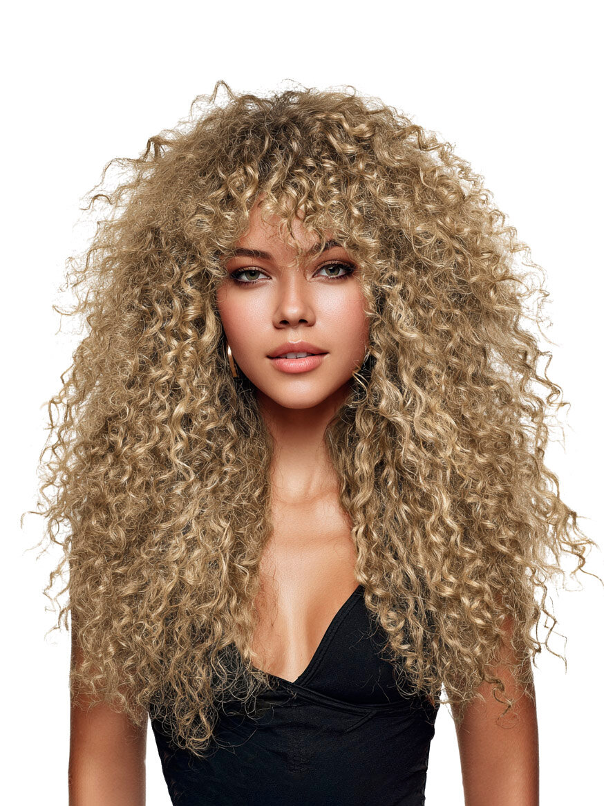 Hairshop Афрокудри 25 60см (Золотистый блондин)