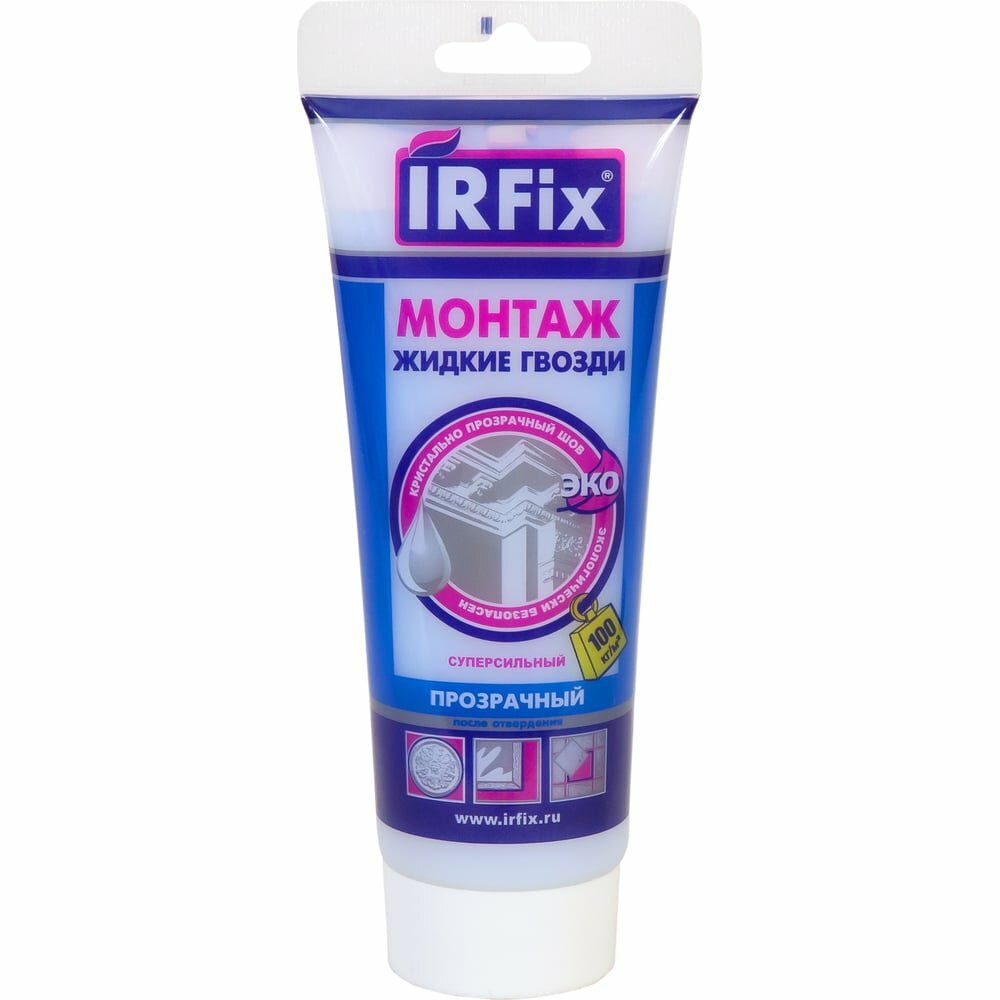 Универсальный клей IRFIX монтаж
