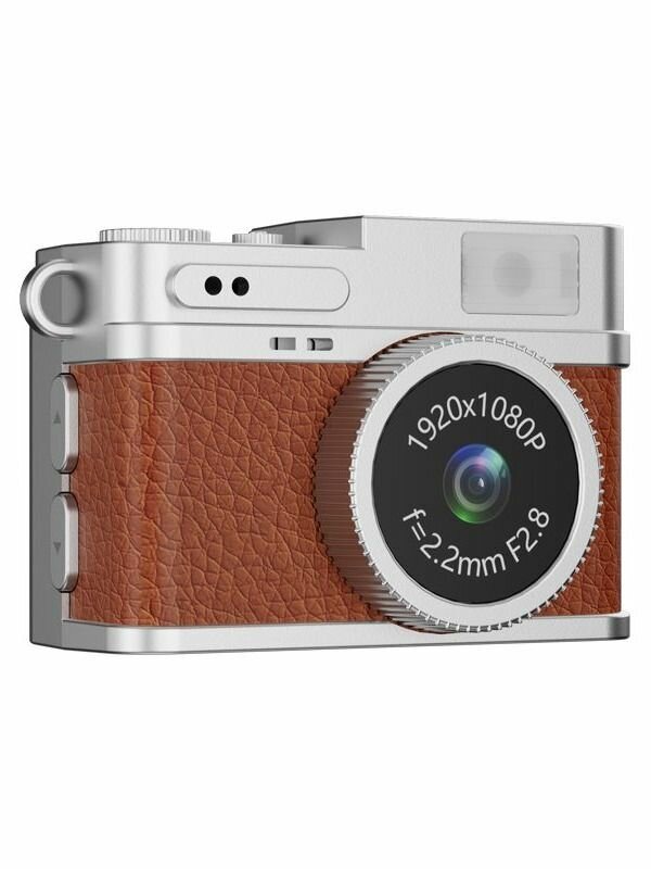 Мини-камера в виде брелока, коричневая