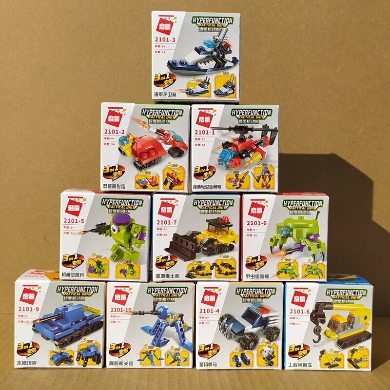 Просвещение строительные блоки 2101 Мальчики маленький Собранный детский сад развивающие игрушки призы деятельности