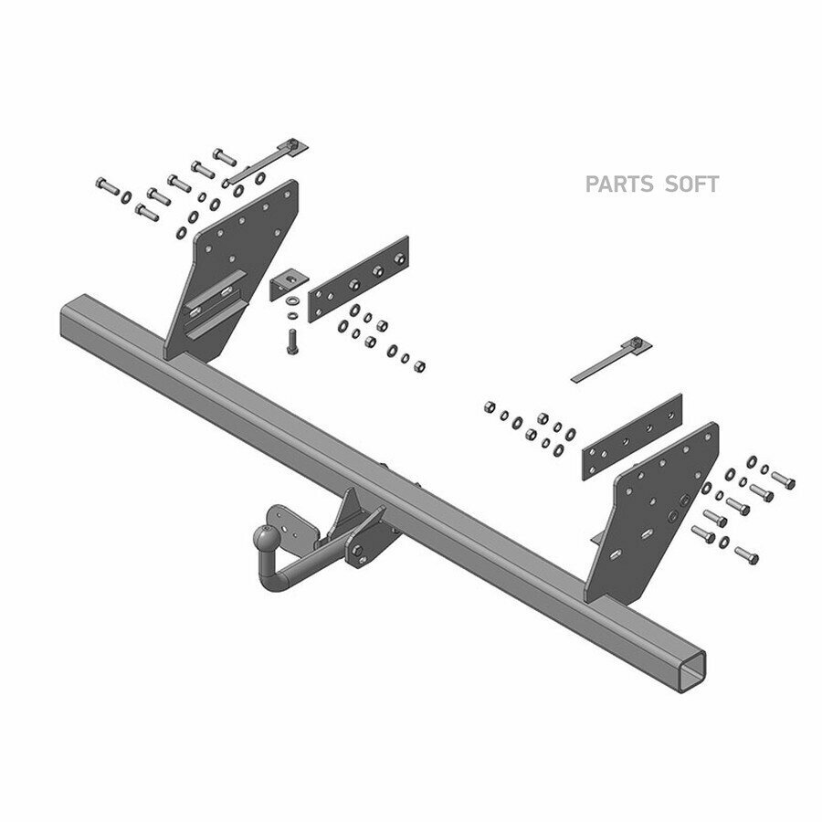 Фаркоп от официального дистрибьютора, AVTOS, артикул MI18
