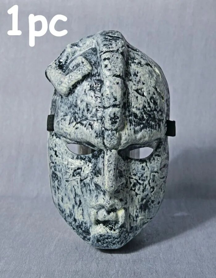 1 шт Маска призрака каменной статуи, подходящая в качестве костюма для ролевых игр или Хэллоуина