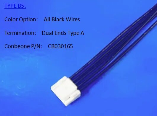 Жгут проводов TEMMIL SSHL-002T-P0.2 5P 500MM, TYPE B5