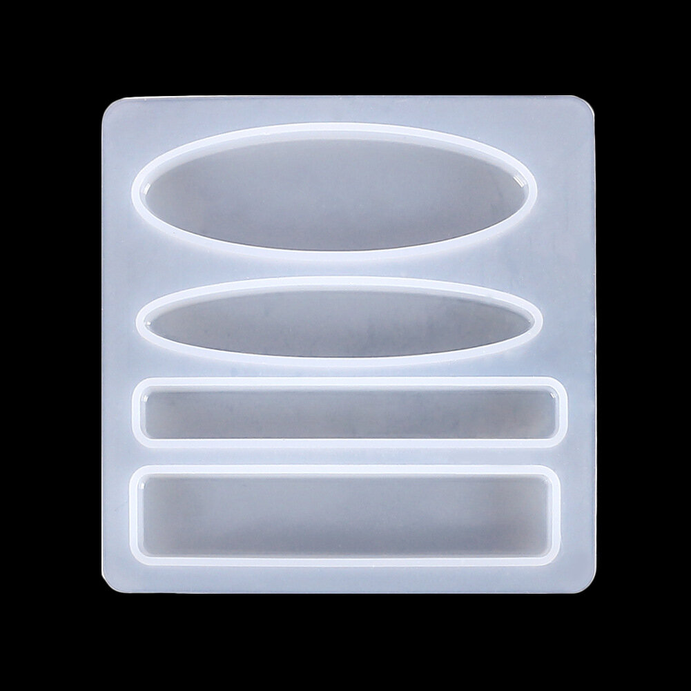 DIY шпилька Кристалл капельная форма разноцветная Геометрическая шпилька кулон из смолы силиконовая форма 60-387