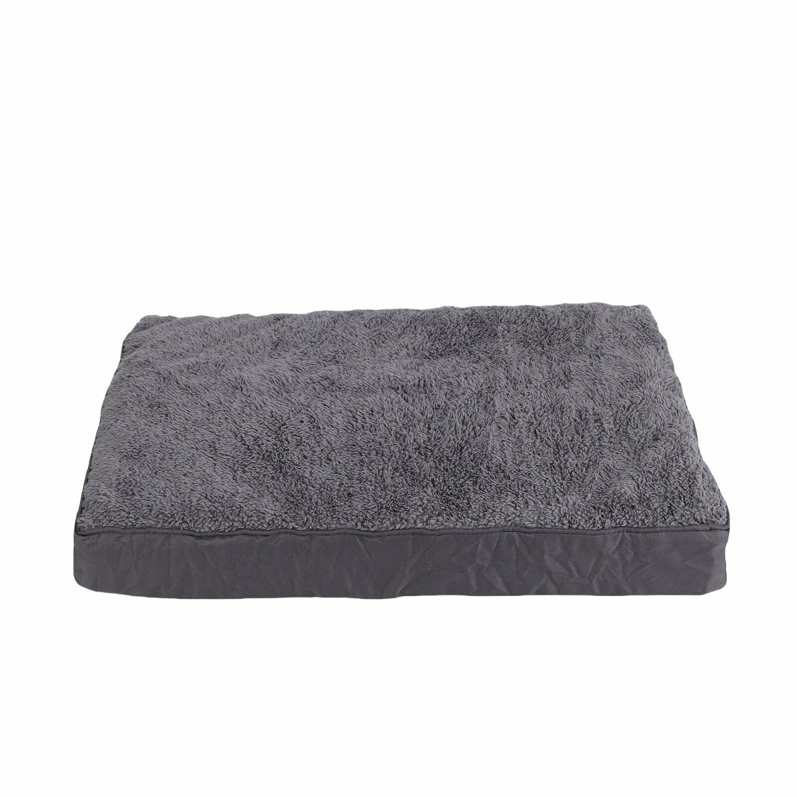 Съемный водонепроницаемый чехол для собачьей лежанки, нескользящее основание, моющийся, удобный коврик для дома, размер S (58x43x7 см/24x18x2,5 дюйма, грузоподъемность 7,5 кг).