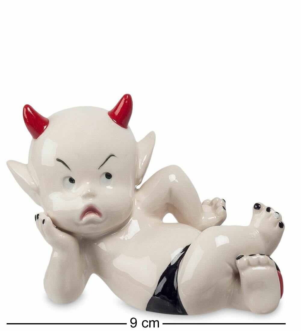 Фигурка настольная Чертик-январь (Pavone) A12129 Pavone, Фарфор