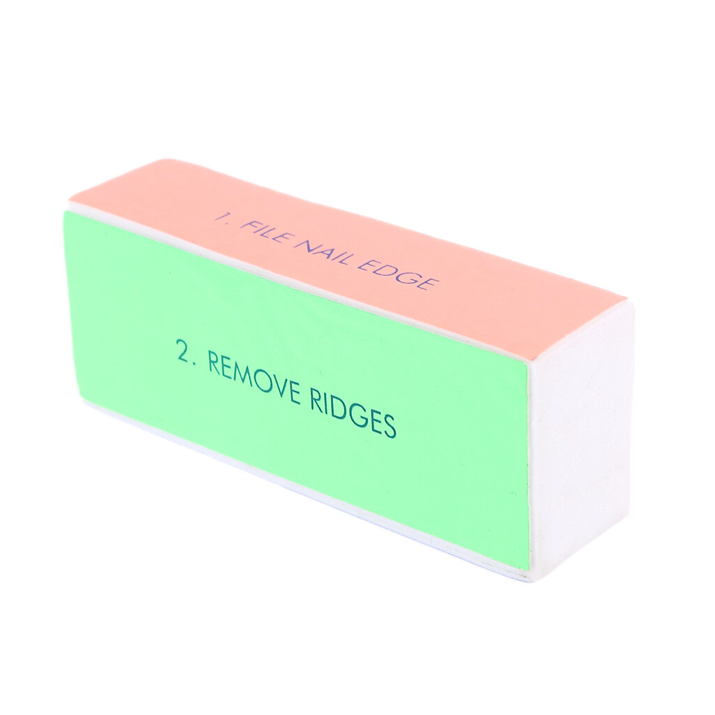 1Шт Художественный Маникюр 4-Полосный Шайнер Буфер Полировальный Блок Шлифовальный Файл