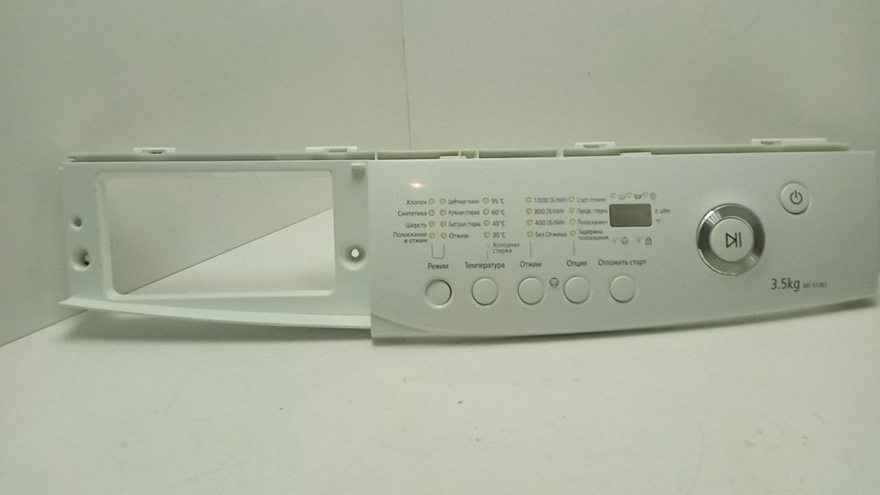 WF-S1061 кт3 Передняя панель для стиральных машин Samsung DC64-01175A б/у