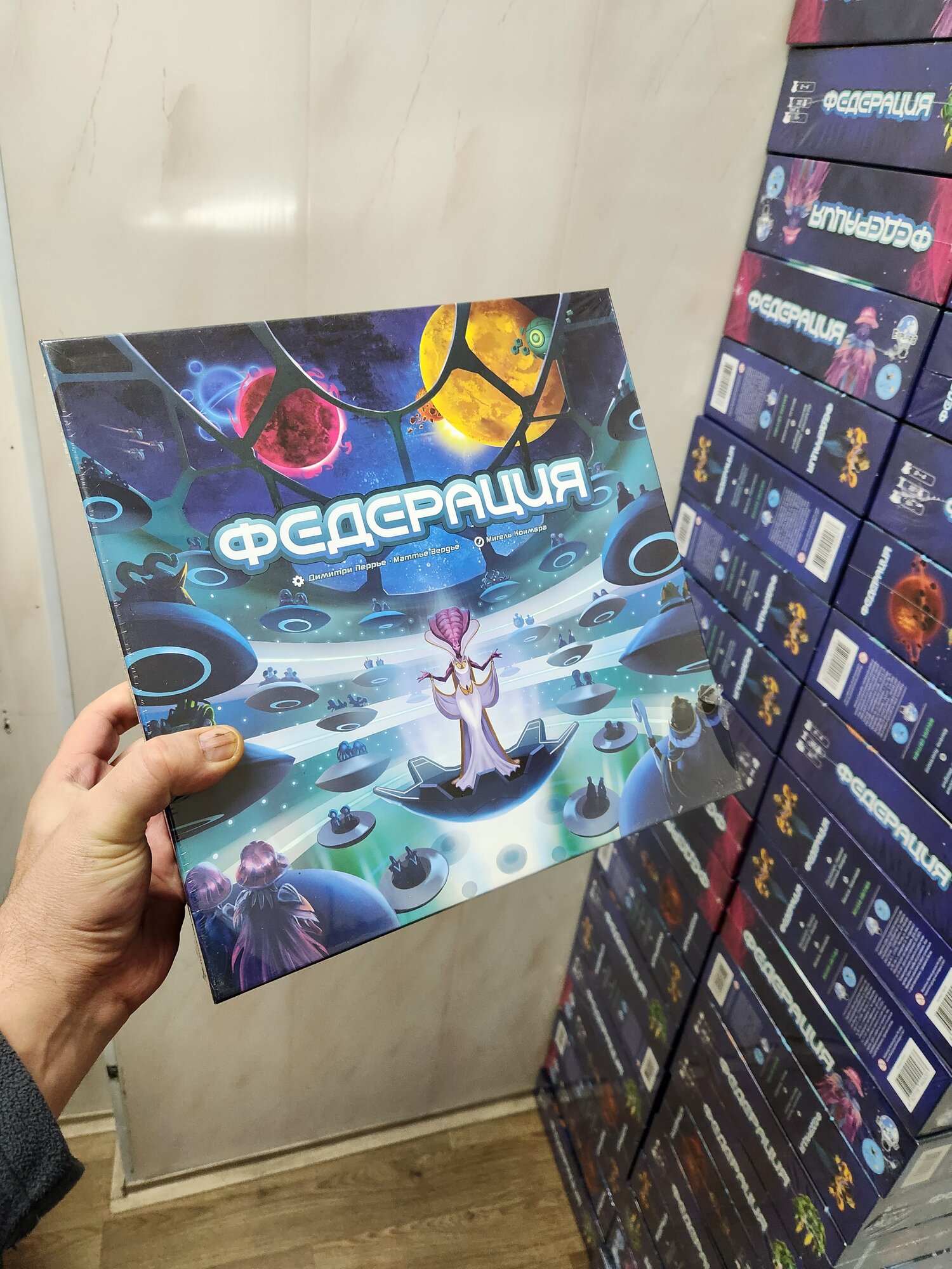 Настольная игра CROWD GAMES Федерация. Делюкс-издание