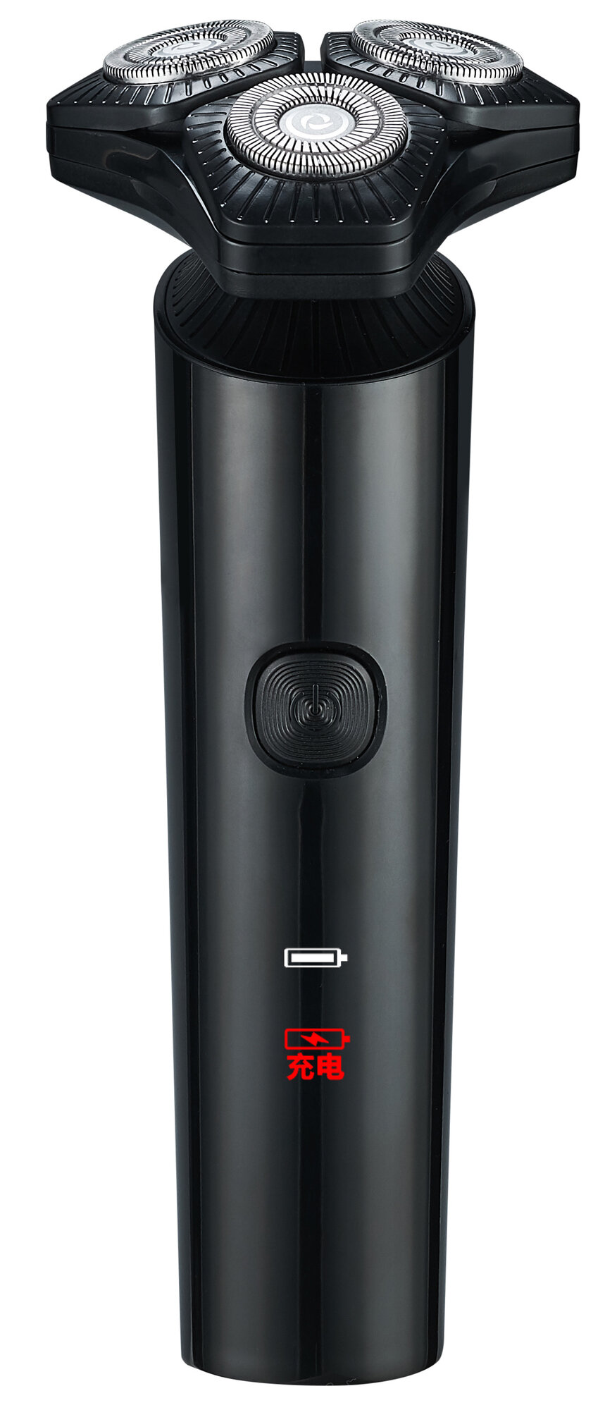 Водонепроницаемая роторная бритва с 3 лезвиями, плавающей головкой, USB-зарядкой, цифровым дисплеем, многофункциональная бритва с тремя лезвиями