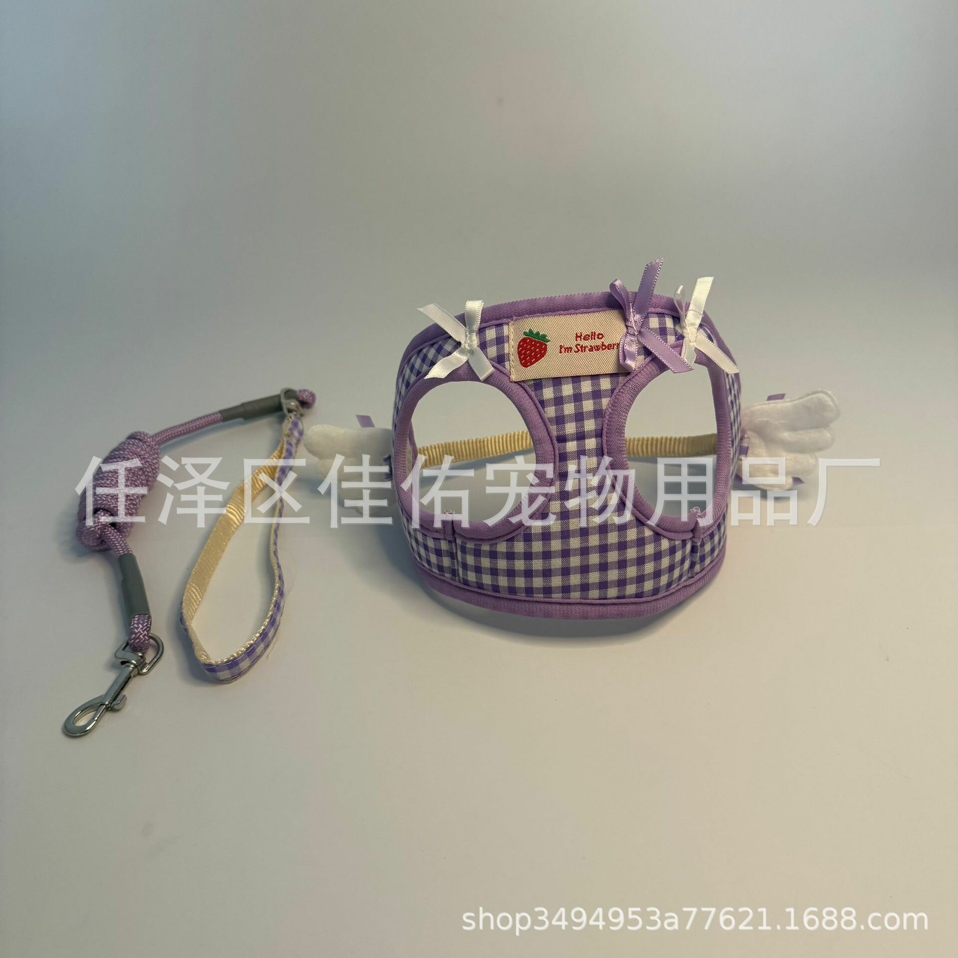 Собачья ошейник-пояс с защитой от вырывания для мелких пород — поводок для той-терьера и померанца