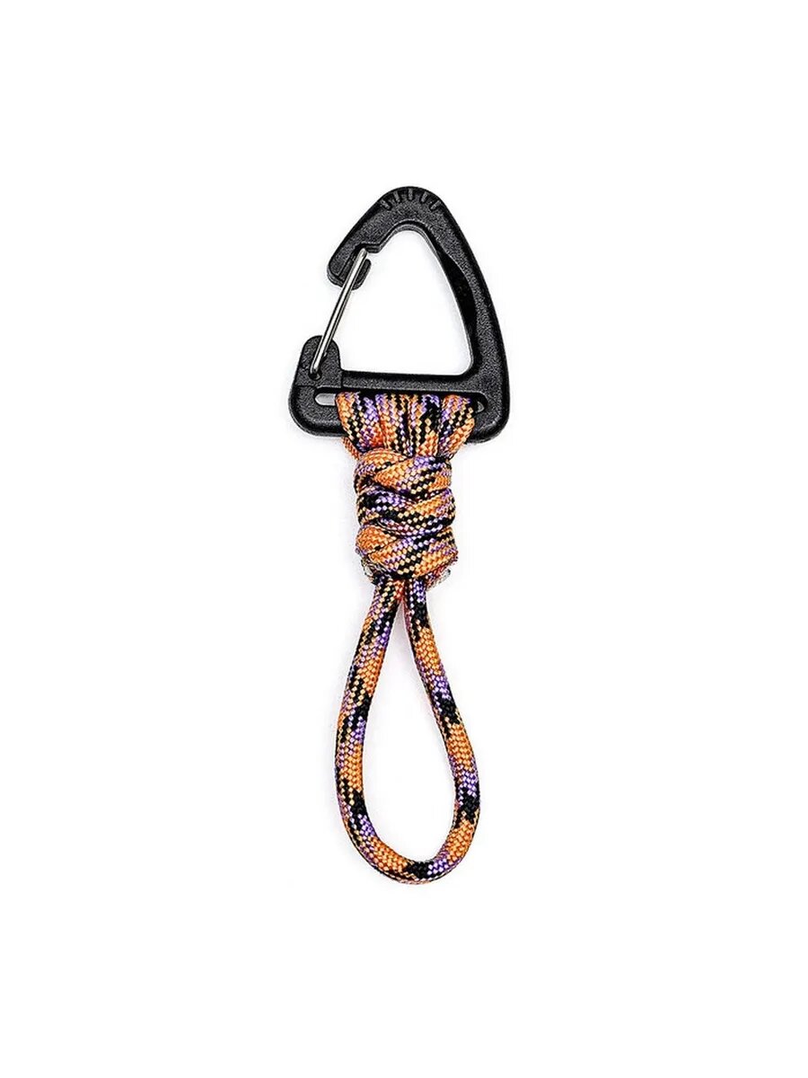 Многофункциональный туристический карабин с паракордом