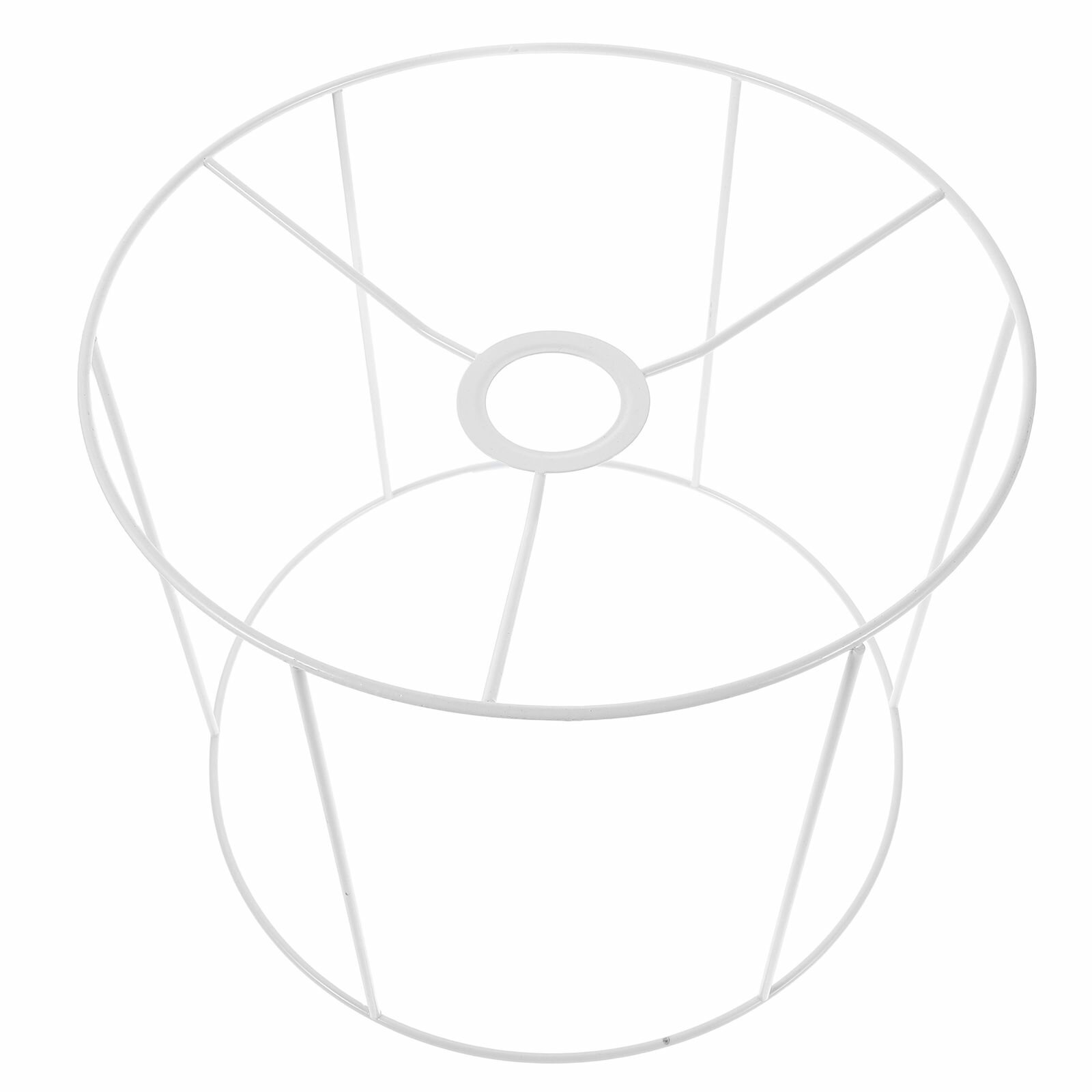 Железный круглый каркас для абажура с цоколем е27 для настольных и подвесных ламп