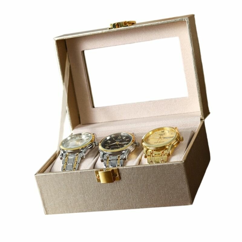 Коробка для хранения часов-Золотая