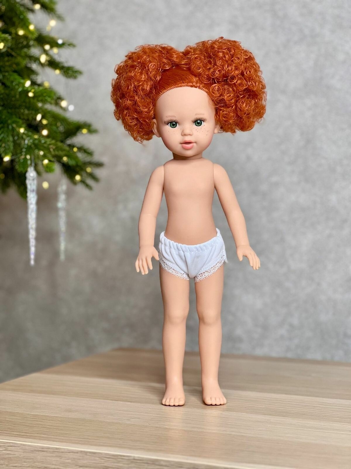 Кукла для девочки 40 см Поличинела без одежды (M13A3)