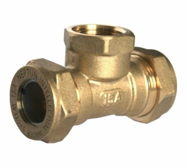 Тройник переходной Instart с резьбой 25х1х25 мм, тип F, для соединения труб разного диаметра