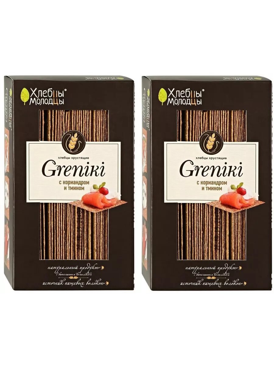 Хлебцы-молодцы с кориандром и тмином