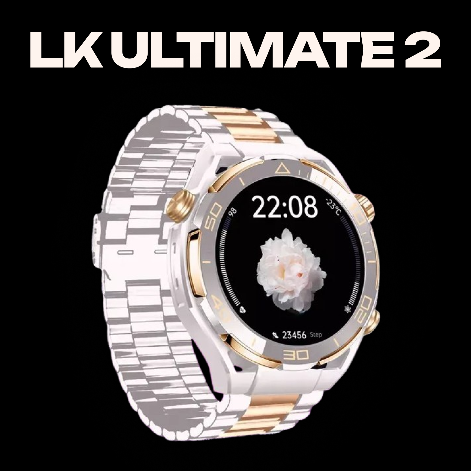 Умные смарт часы LK ULTIMATE 2 / Наручные часы Luckyroad, 360 мА * ч, AMOLED-экран