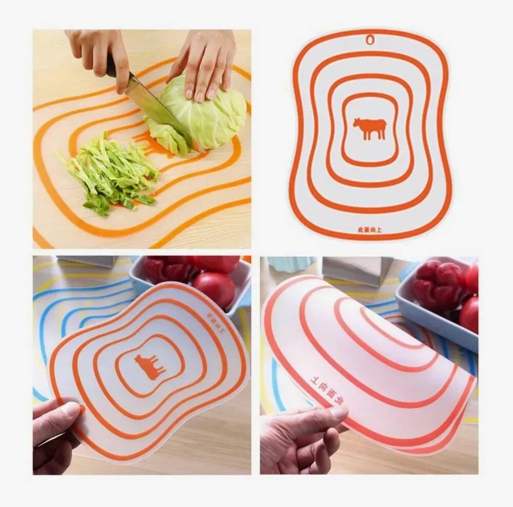 Разделочная доска, 20 см х 15 см, 4 шт