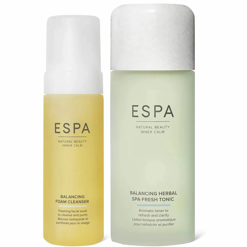 ESPA Набор уходовых средств Balancing Cleanse and Tone Duo