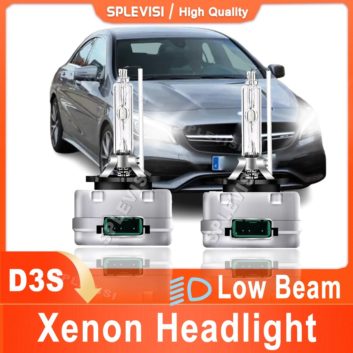 2 шт, автомобильные фары ближнего света для Mercedes CLA C117 2013 2014 2015 2016 2017