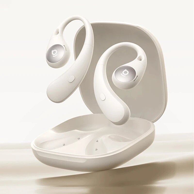 Baseus Bass BF1 беспроводные наушники белый