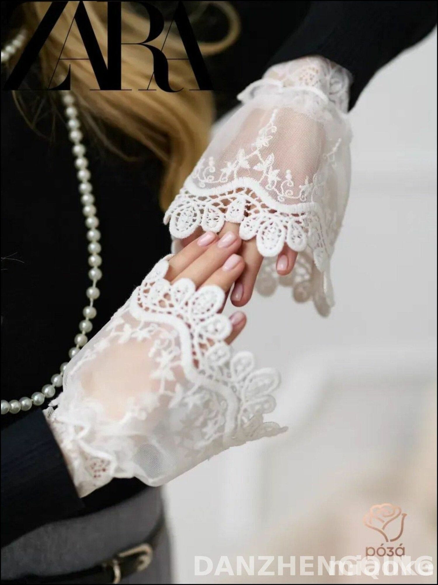 Съемные кружевные манжеты, эксклюзивный аксессуар для фото