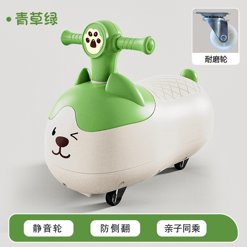 Арахисовая машина, машина-качалка для детей 1-3 лет, подарок для малышей, антиопрокидывающаяся качалка, машина для годовалого ребенка, йо-йо машина