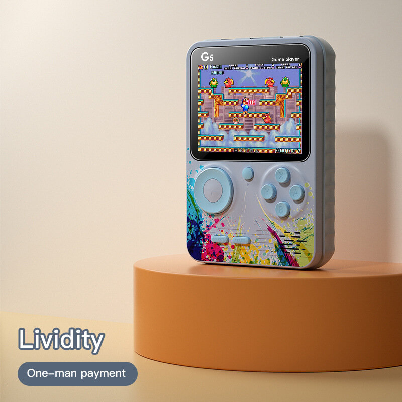 2025 G5 Портативная 500-в-1 Классическая Двойная Ретро Детская Ностальгическая Кросс-Бордерная Двойная Портативная Оптовая