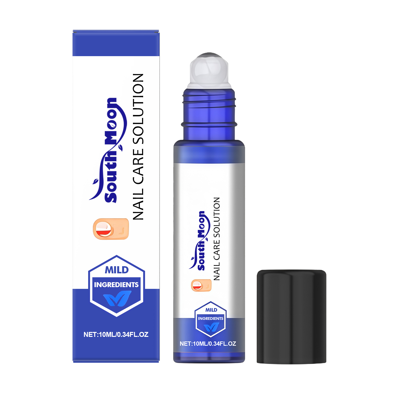 Южная Луна Уход за ногтями Питательный раствор Нежный уход за руками и ногами Ежедневный очищающий раствор