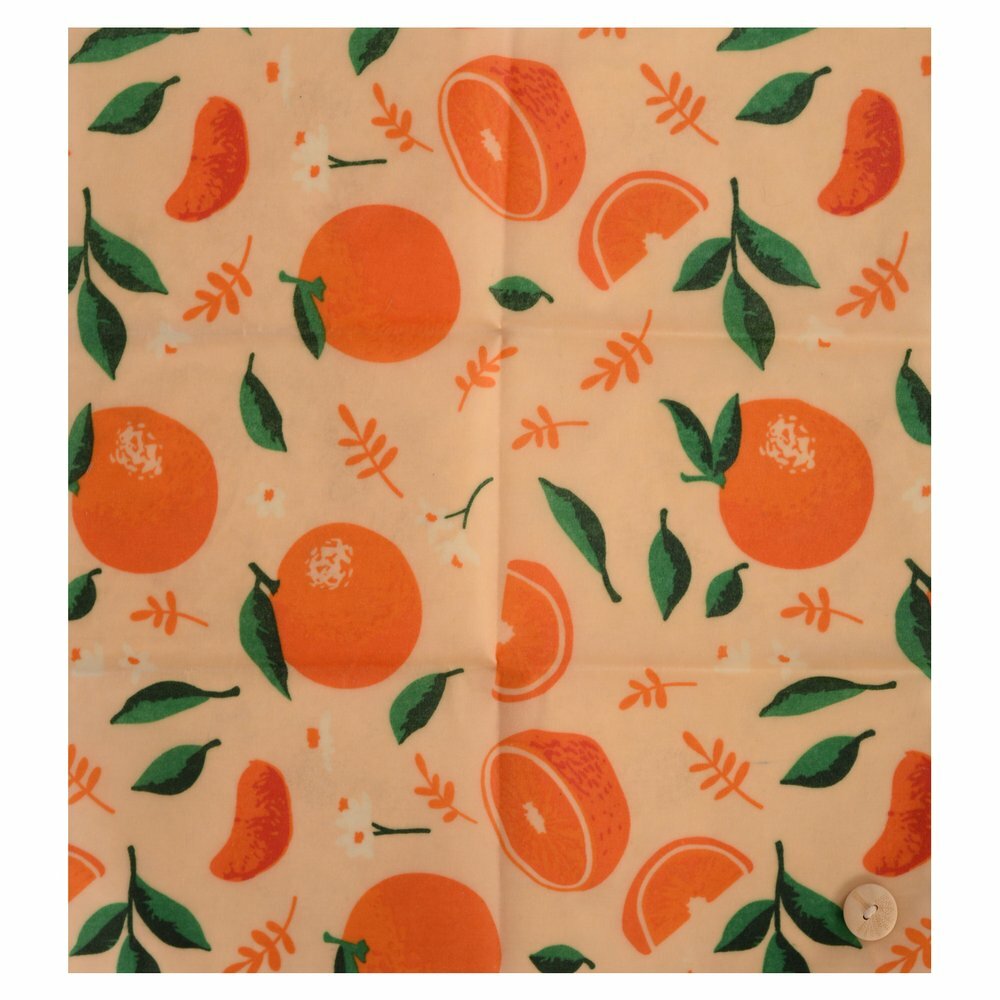 Салфетка Мультидом, для хранения продуктов, восковая, 33x35 см 1 шт