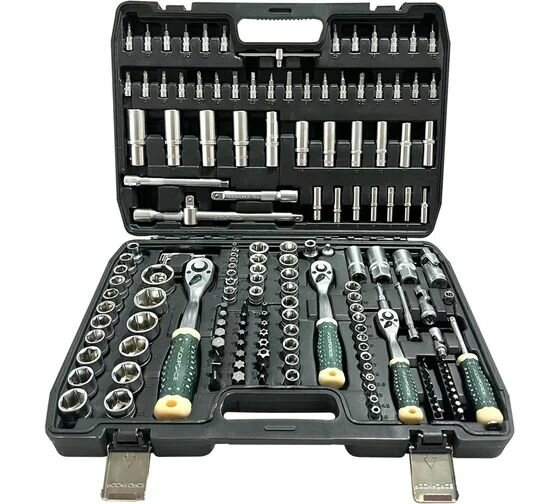 Набор инструментов 172 предмета 1/4" 3/8" 1/2" 6гр RockFORCE LIGHT