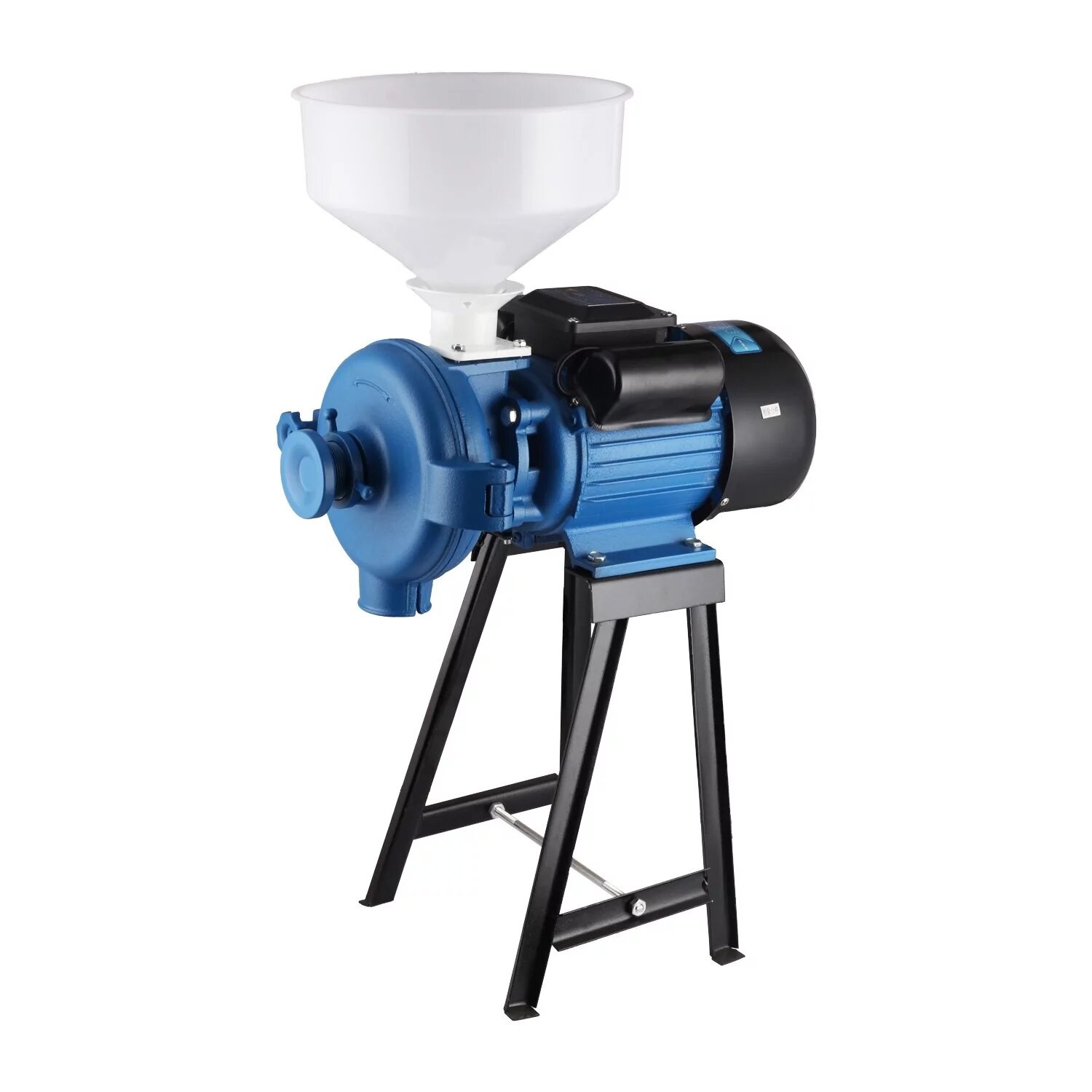 Электрическая мельница для помола зерна в муку AKITAJP AKDMJP-30 (2200 Вт) специй кофе профессиональная, синяя