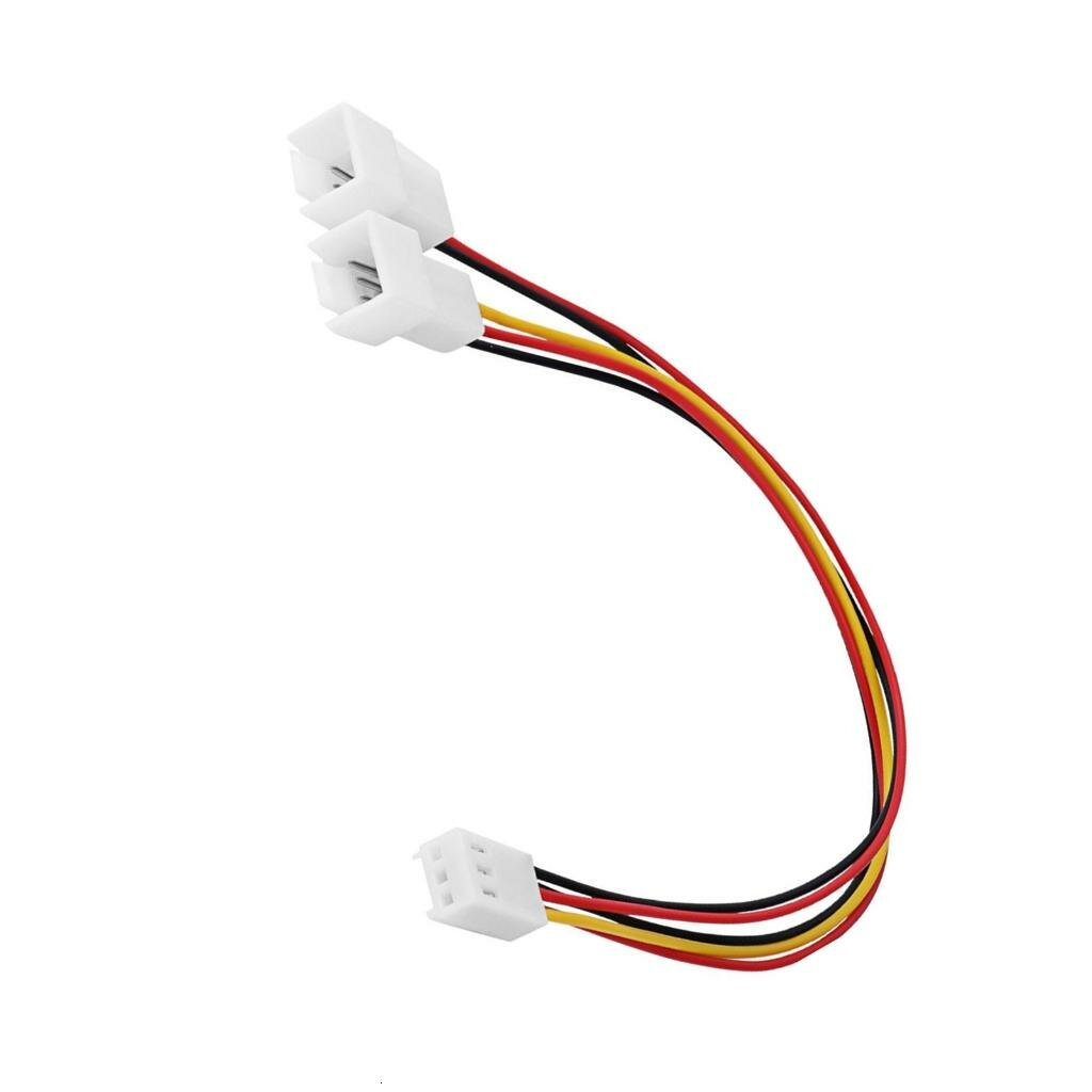 Кабель для подключения двух вентиляторов 3Pin