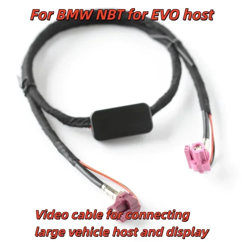Для BMW NBT для EVO видеокабель LVDS Line Kabel соединительный кабель дисплея 12-9 В 80 см аксессуары для автомобильной электроники