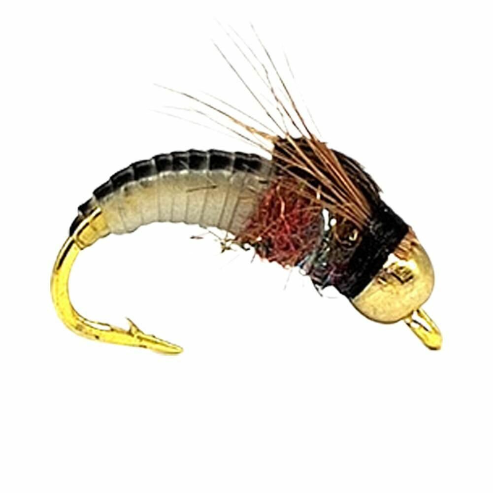 Имитация крючка для приманки в виде личинки ручейника