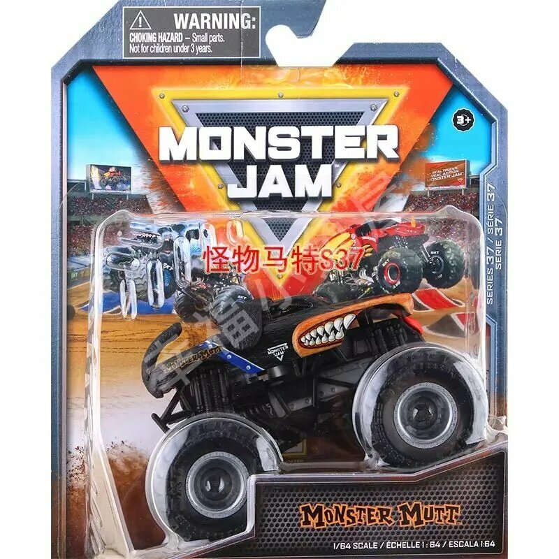 Spin Master Monster Jam Игрушки Для Грузовиков Из Литого Сплава В Масштабе 1:64