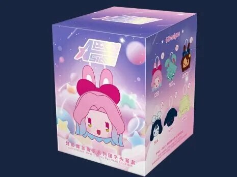 CALEMBOU Мягкая игрушка Alien Stage Rabbit Series Bun Head Плюшевый Блайнд-Бокс, Kawaii Коллекционная Серия