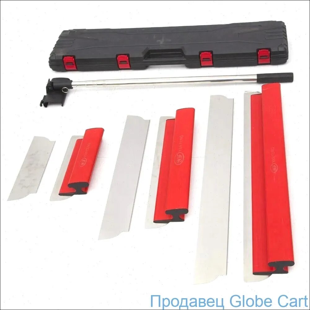 Набор шпателей для шпаклевки 3шт (30-50-80см) в кейсе