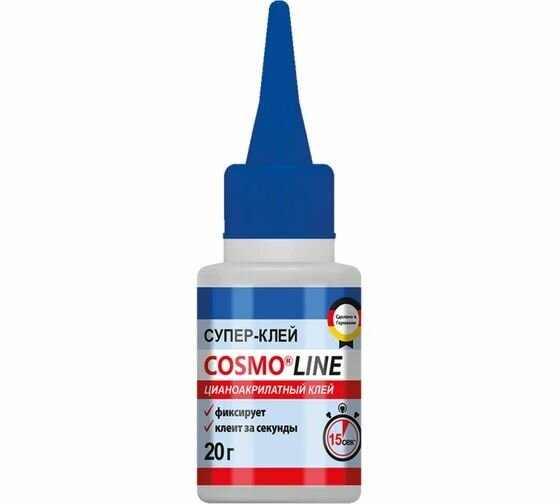 Клей COSMO LINE, флакончик 20 гр CA-500.390-(20)