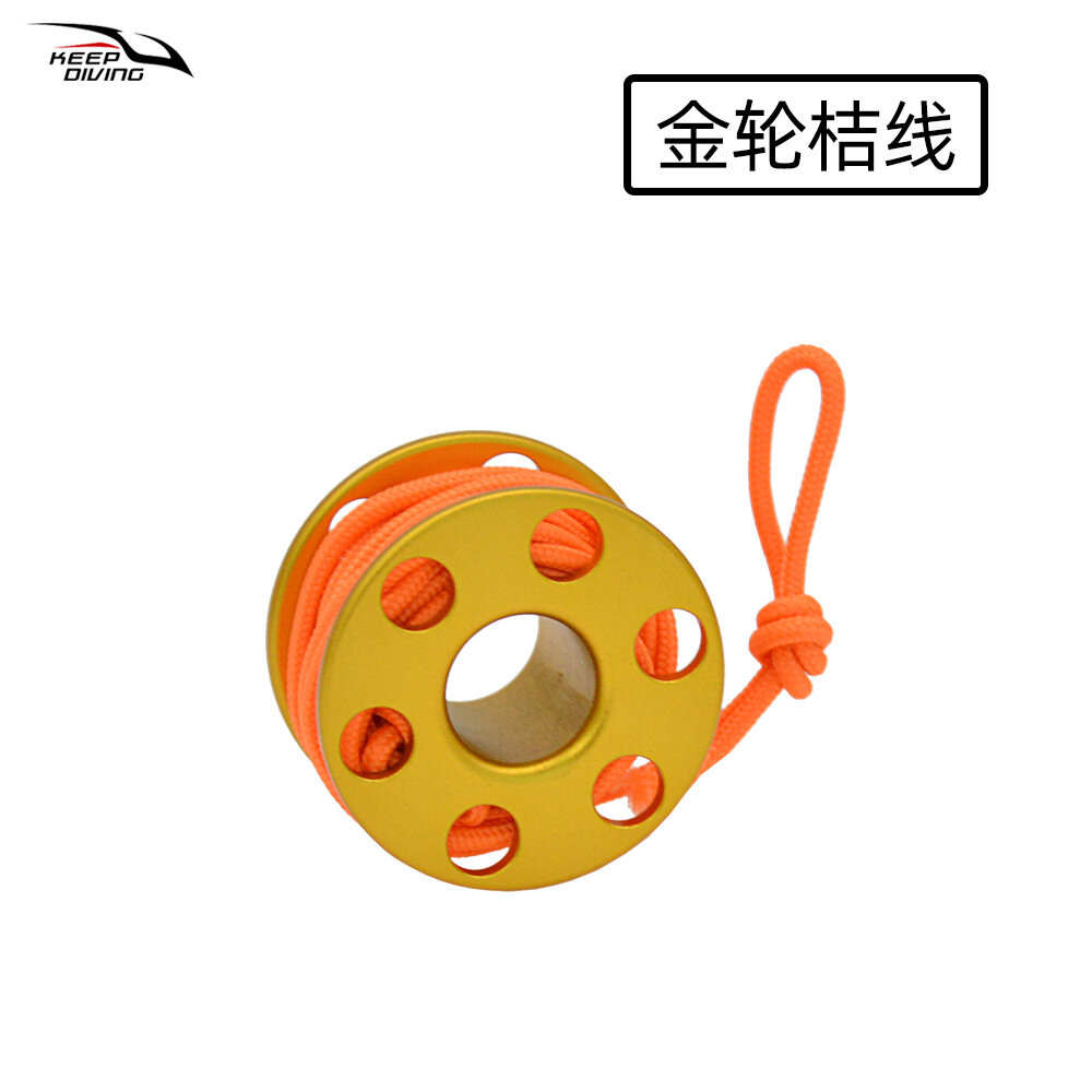 Подвеска для мини-катушки для дайвинга, алюминиевый сплав, светящаяся подвеска для катушки, слон, тянущийся буй, маленький аксессуар, сувенир