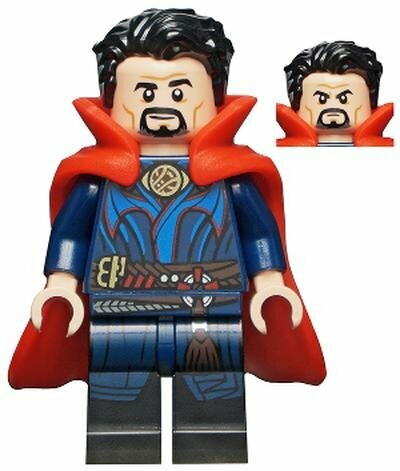 Минифигурка Lego sh0802 Doctor Strange - Brooch, Flexible Rubber Cape