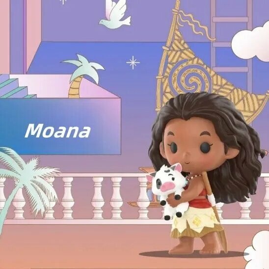 Коллекционные фигурки Дисней принцессы ПОП март / Disney Princess Fairy Tale Friendship Series POP MART