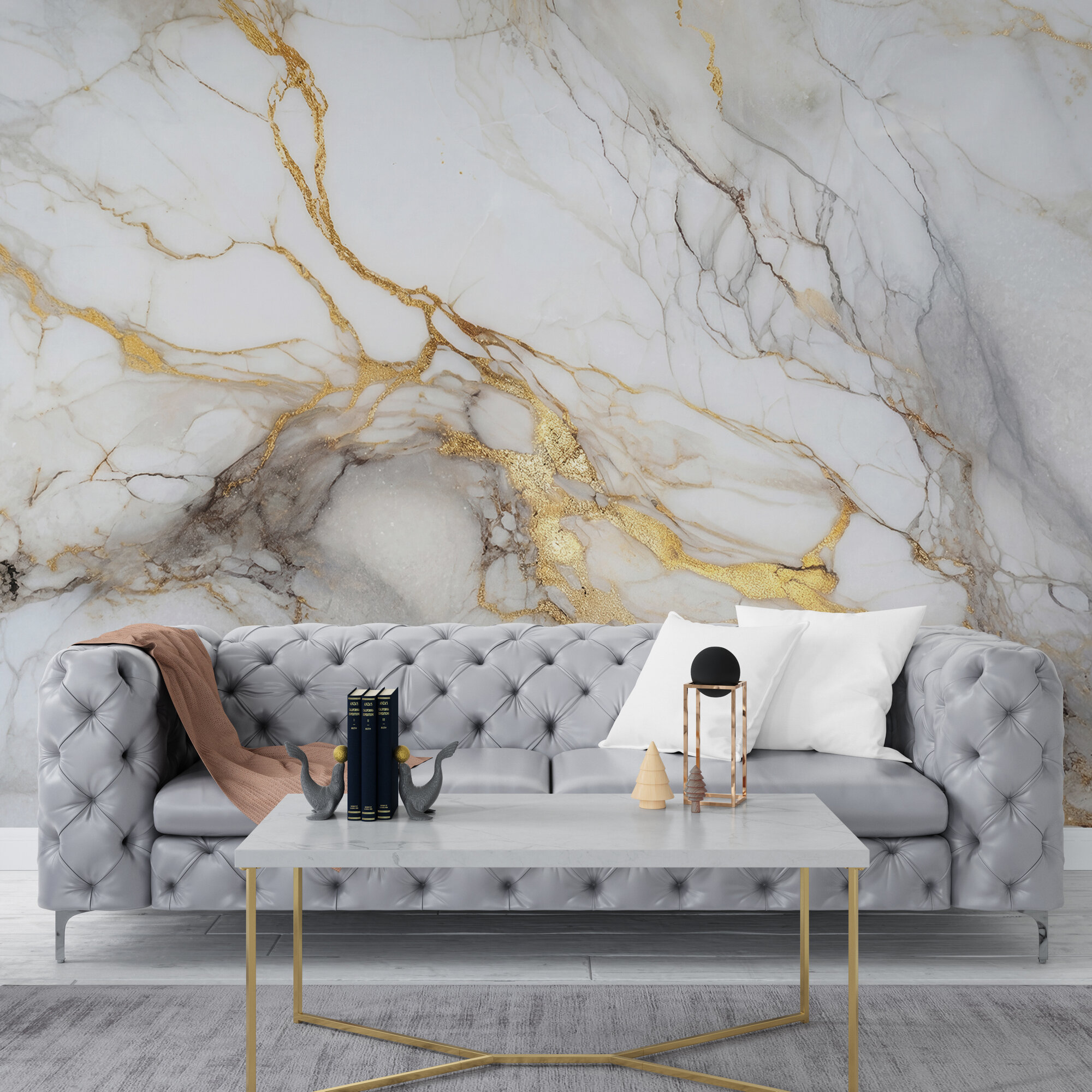 Гибкий мрамор Marmory, 142x285 см, бесшовная печать "Нибиру", морозостойкий, легкий