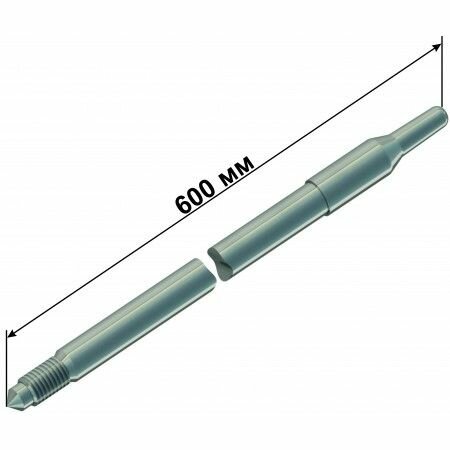 Гарпун из нержавеющей стали d8мм 60см для ружья Каюк Борисыч Каюк-13